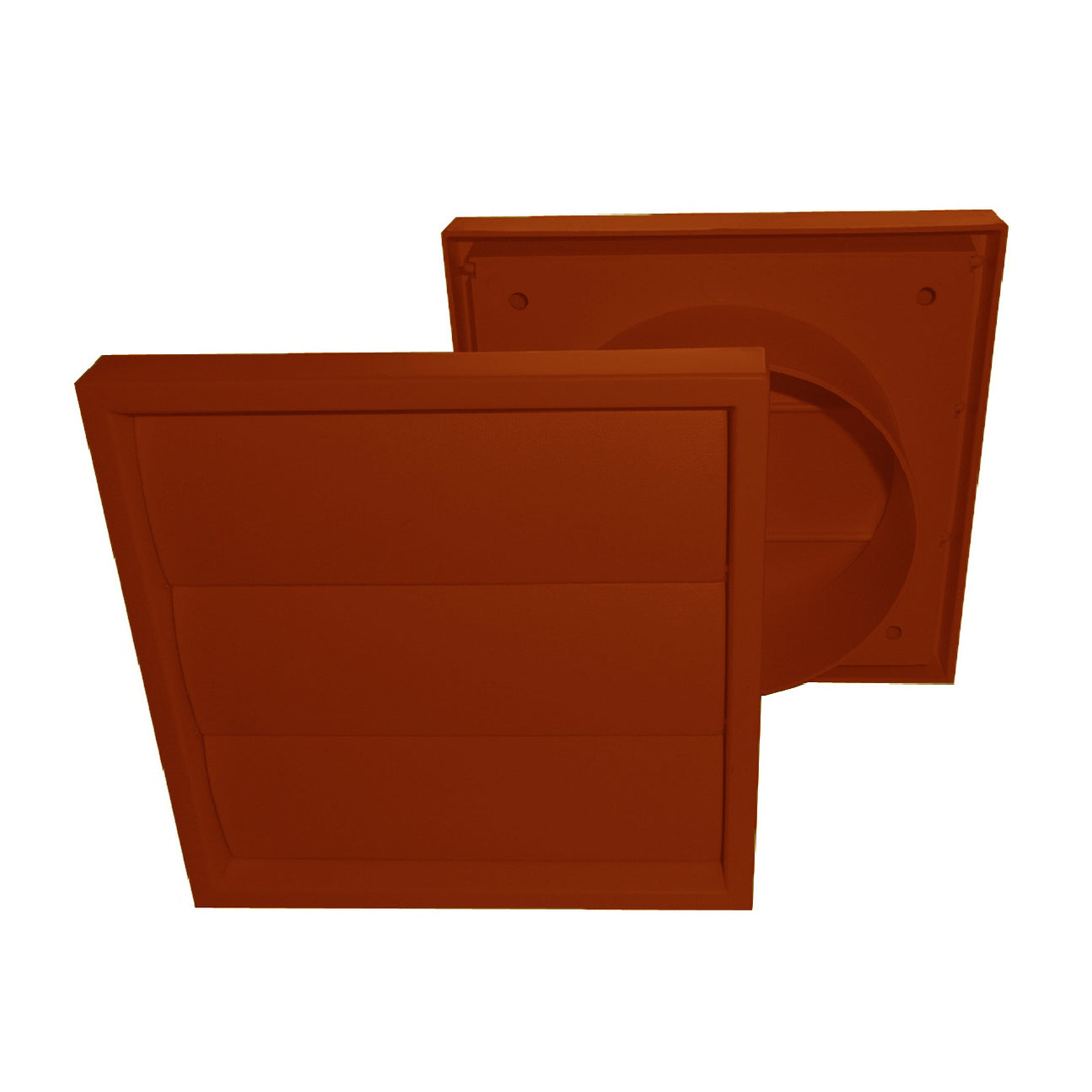 Terracotta Extractor Fan Air Vent Gravity Flap for 4 Inch Ducting ...