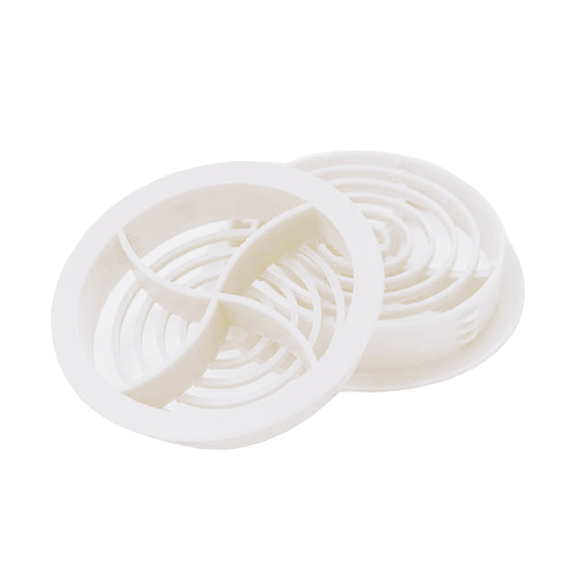 White Plastic 70mm Round Soffit Air Ventilation Roof Discs — Homesmart