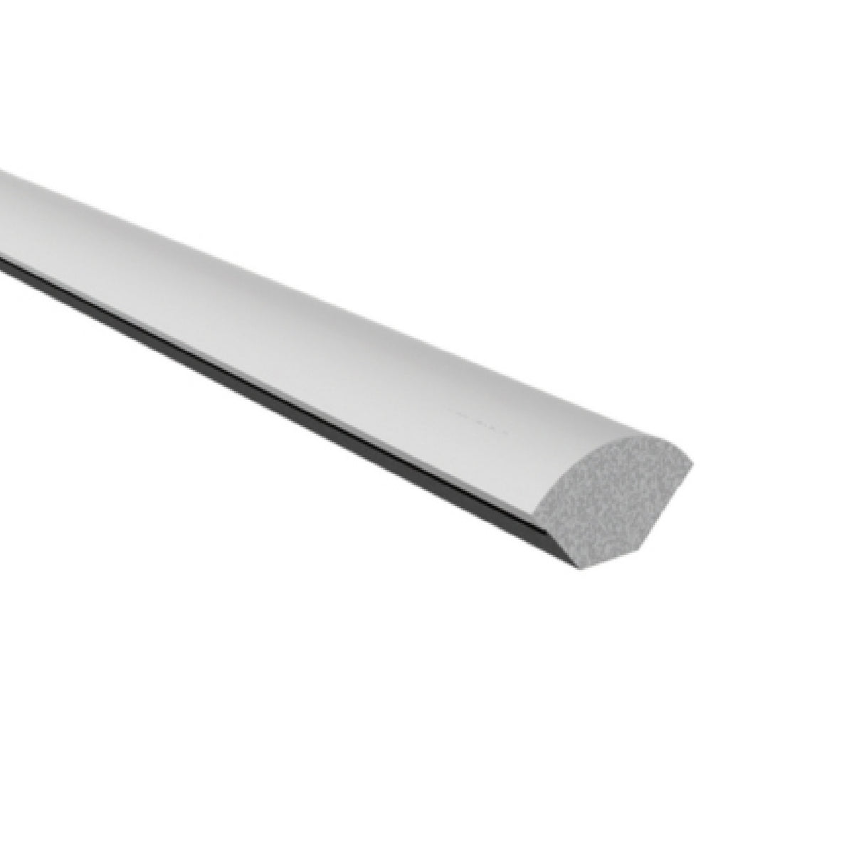 White 1.2 metre Quadrant UPVC 19mm Window Trim — Homesmart